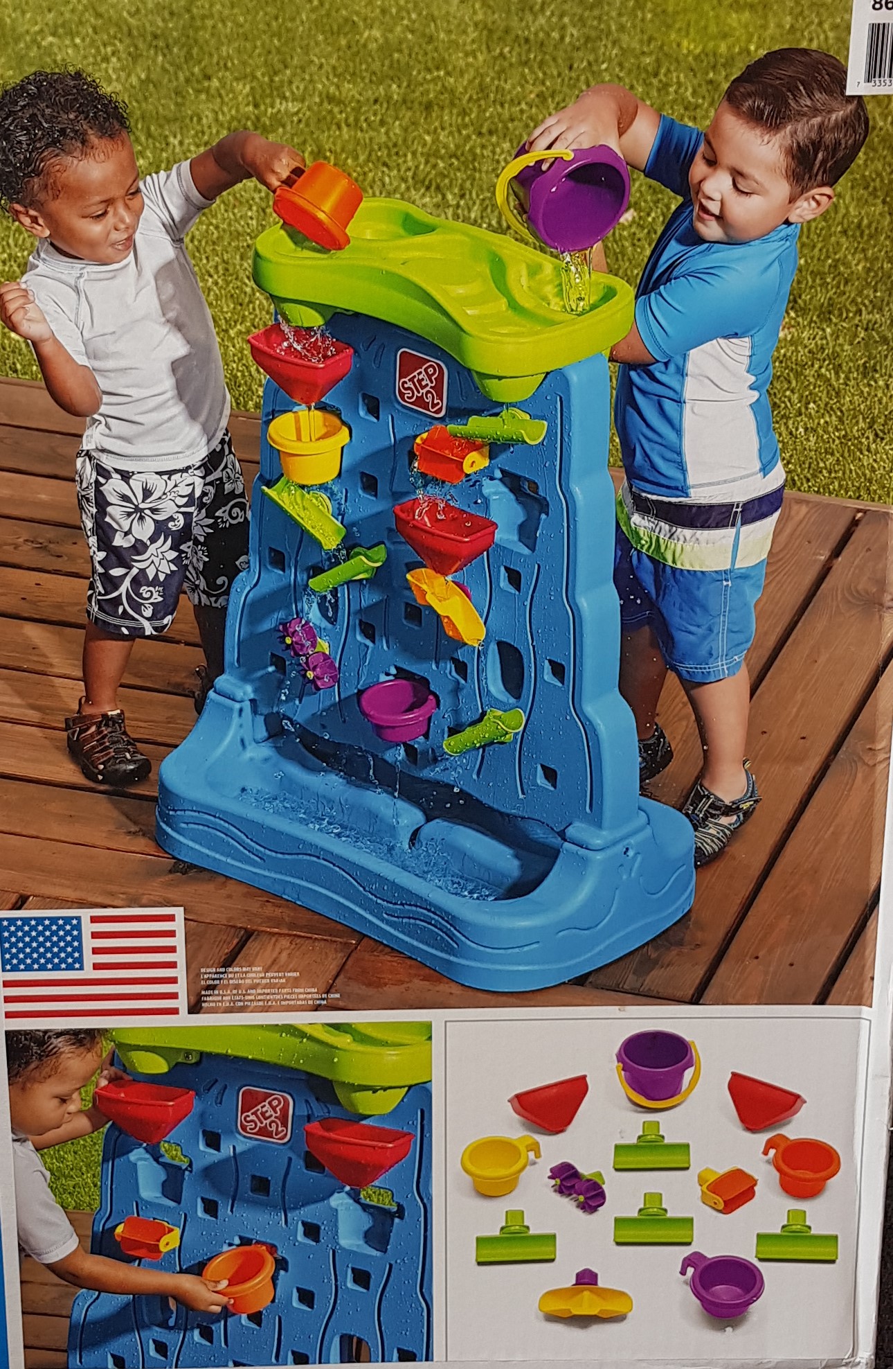 Waterfall Discovery Wall